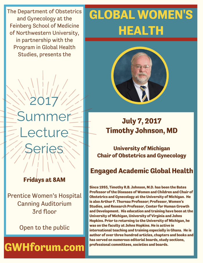 Timothy Johnson - Engaged Academic Global Health - Global Women's ...