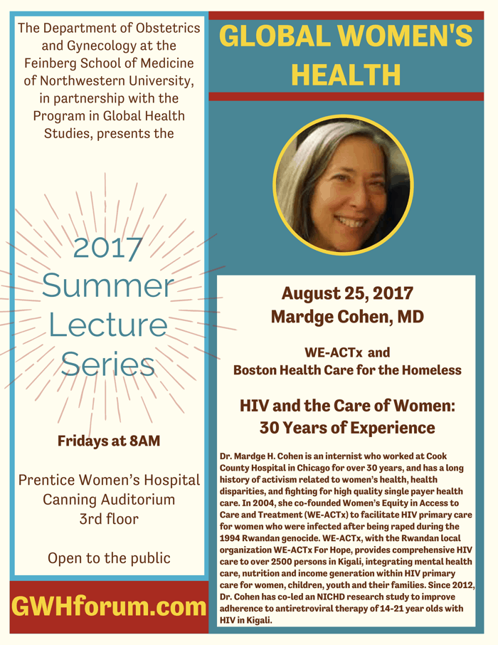 Mardge Cohen - HIV and the Care of Women: 30 Years of Experience ...